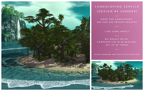 Second Life Marketplace - [F] Prefab Landscape 4 - Tropical Island